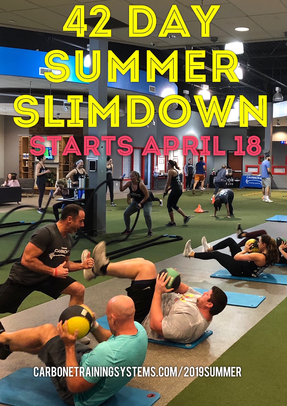 2019 SUMMER SLIMDOWN – Carbone Fitness